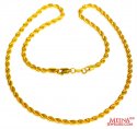 22K Gold Meenakari Chain - chfc25246 - US$ 4,867 - 22 Karat Gold long ...