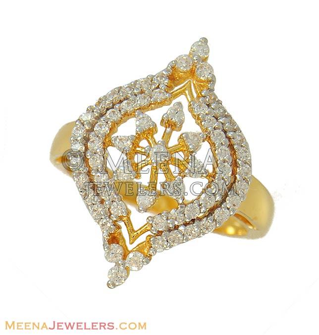 Ladies fancy gold ring store