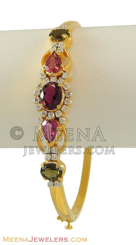 Designer Diamond Kada - DiBa8997 - US$ 5,266 - 18kt gold designer ...