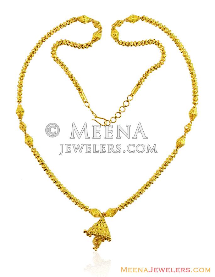 Beautiful Gold Ladies Chain - chfc15309 - 22Kt Gold Chain, designed ...