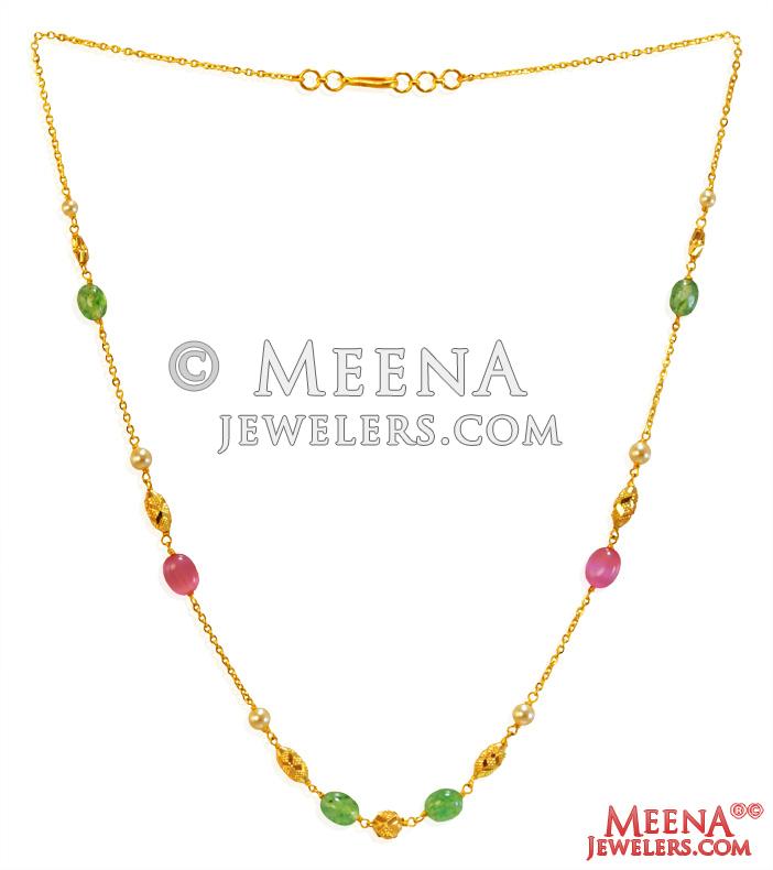 22Kt Gold Fancy Chains - ChFc27930 - US$ 2,053 - Elevate your jewelry ...