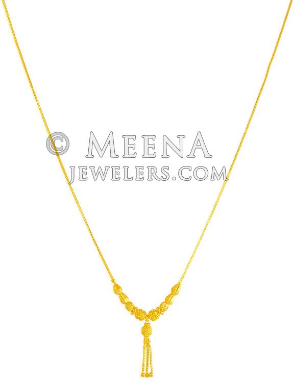 22 Karat Gold Dokia Chain - ChFc19886 - 22Kt Gold dokia chain is ...