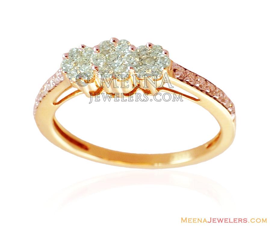 Fancy 18K Diamond Rind Gold - DiRi16984 - 18k Fancy Ladies Yellow Gold ...