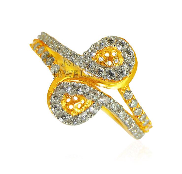 22Karat Gold Signity Ring - RiLs21762 - 22Karat Gold Signity Ring. Ring ...