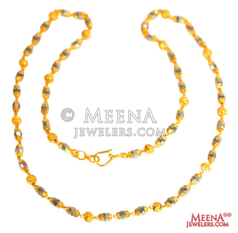 22Kt Gold Fancy Chain - ChFc25763 - US$ 3,311 - 22Kt Gold Fancy Chain ...