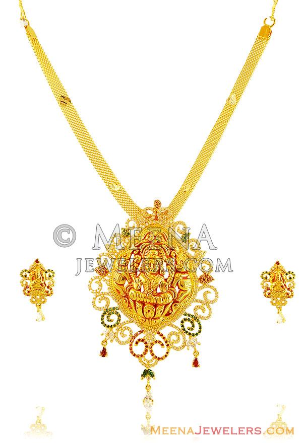 22k Authentic Temple Jewelry - StGd14977 - Authentic 22k Gold Pendant ...