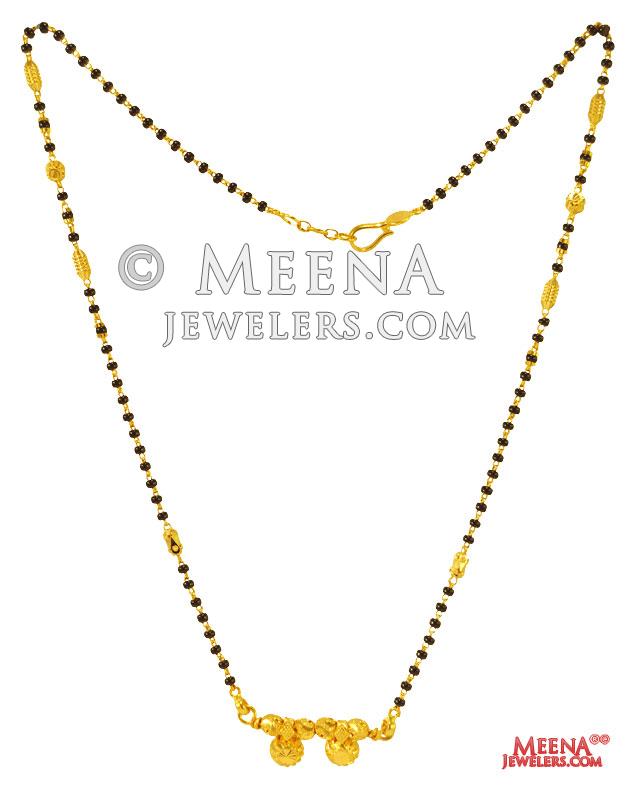 22 Karat Gold Bottu Maangalyamu - ChMs24595 - 22 Karat Gold Bottu ...