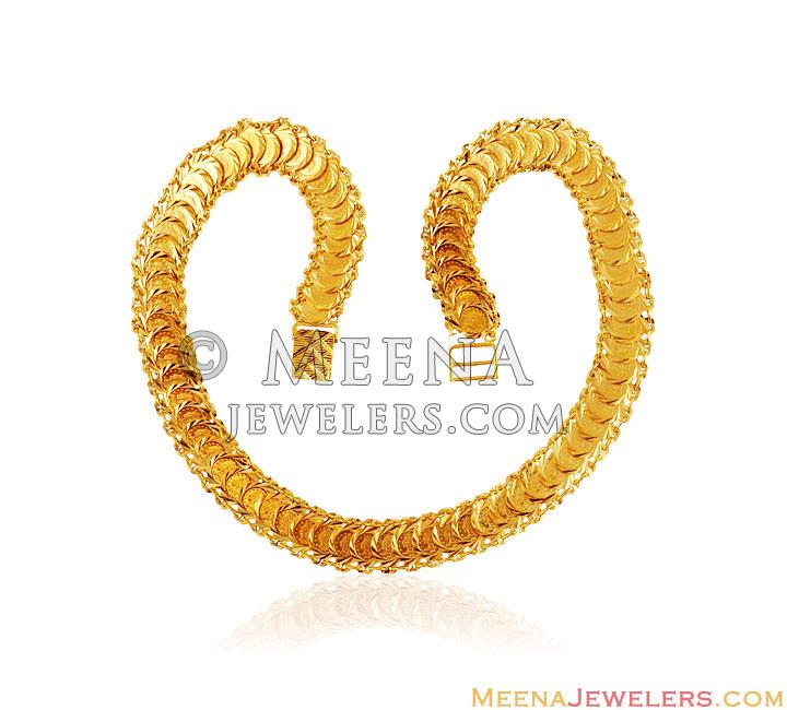 Designer 22K Gold Gini Chain - ChFc15682 - 22k gold chain beautifully ...