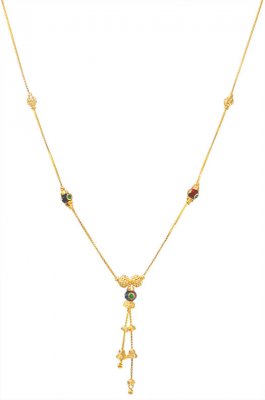 22k Gold Traditional Dokia Chain - chfc22753 - 22k Gold Traditional ...